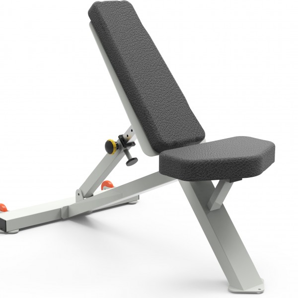 Compact Gym Adjustable Bench, (in Matte Black or Silver) - £329.95 - In ...