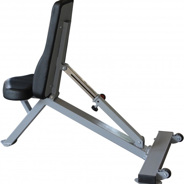 Compact Gym Adjustable Bench, (in Matte Black or Silver) - £329.95 - In ...